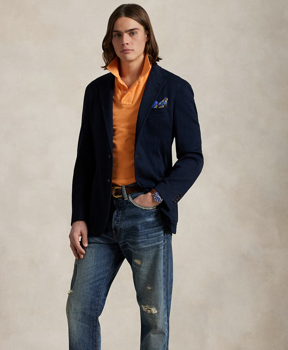 POLO RALPH LAUREN - SOFT TAILORED KNIT MESH SUIT JACKET – Robert ...