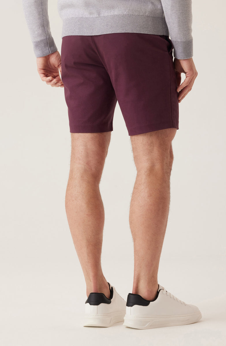 DEKE - OASIS LUXEFLEX TWILL BERMUDA SHORT – Robert Simmonds Clothing