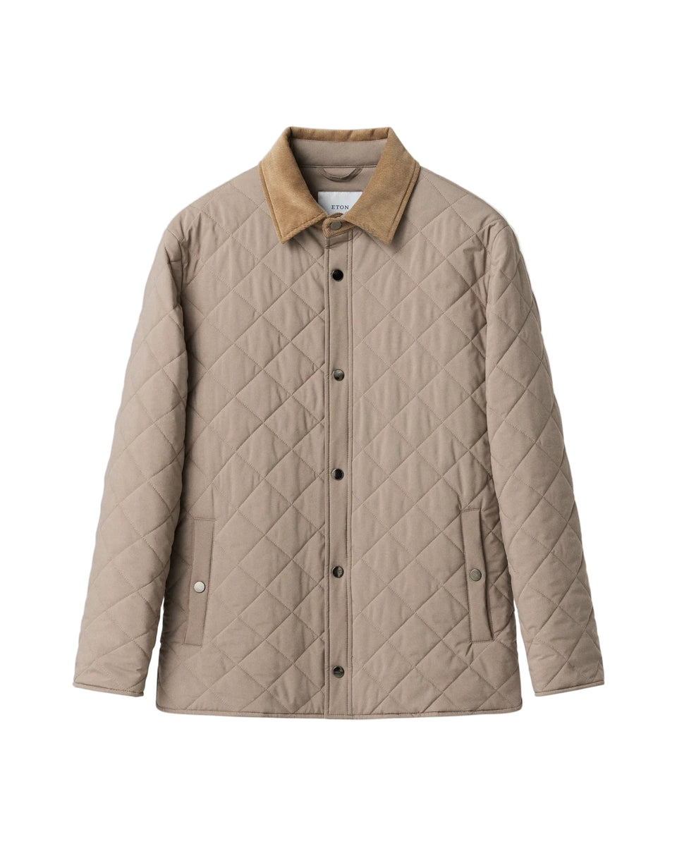 ETON - QUILTED JACKET – Robert Simmonds Clothing