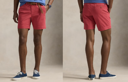 POLO RALPH LAUREN - COTTON CHINO SHORTS – Robert Simmonds Clothing